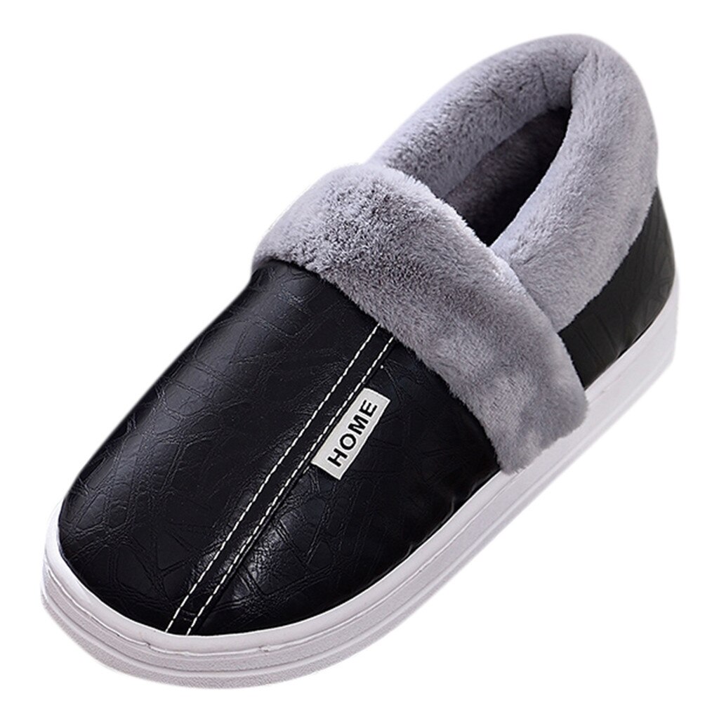 Warm Winter Waterdicht Heren Slippers Outdoor Indo... – Grandado