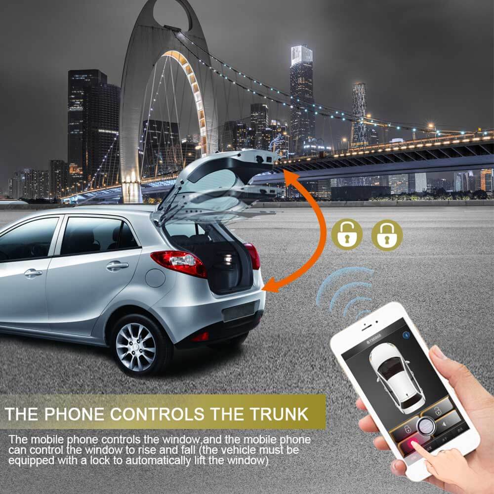 Universal Keyless Entry Central Locking Car Alarm ... – Grandado