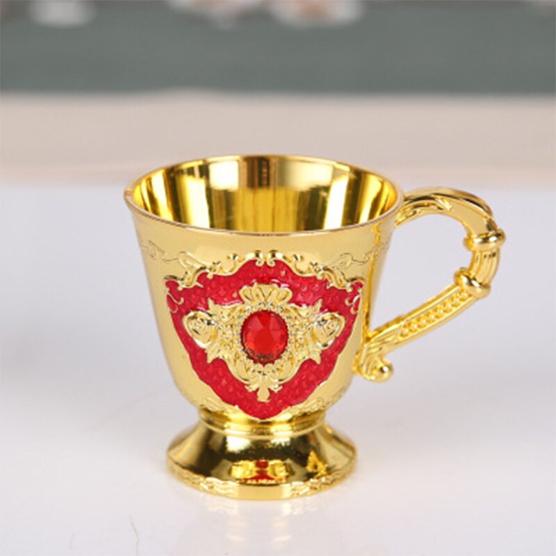 Copa de vino Vintage, Copas de té, decoración artí... – Grandado