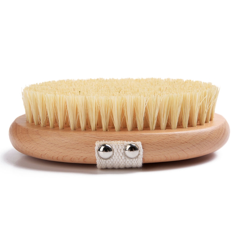 Wet Dry Brushing Body Brush Natural Bristles Exfol... – Vicedeal