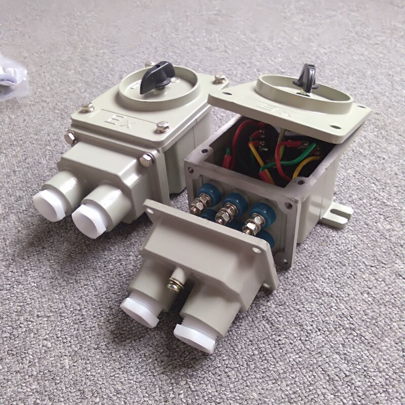 Explosieveilige Transfer Switch 60A/ 3-Fase Motor ... – Vicedeal