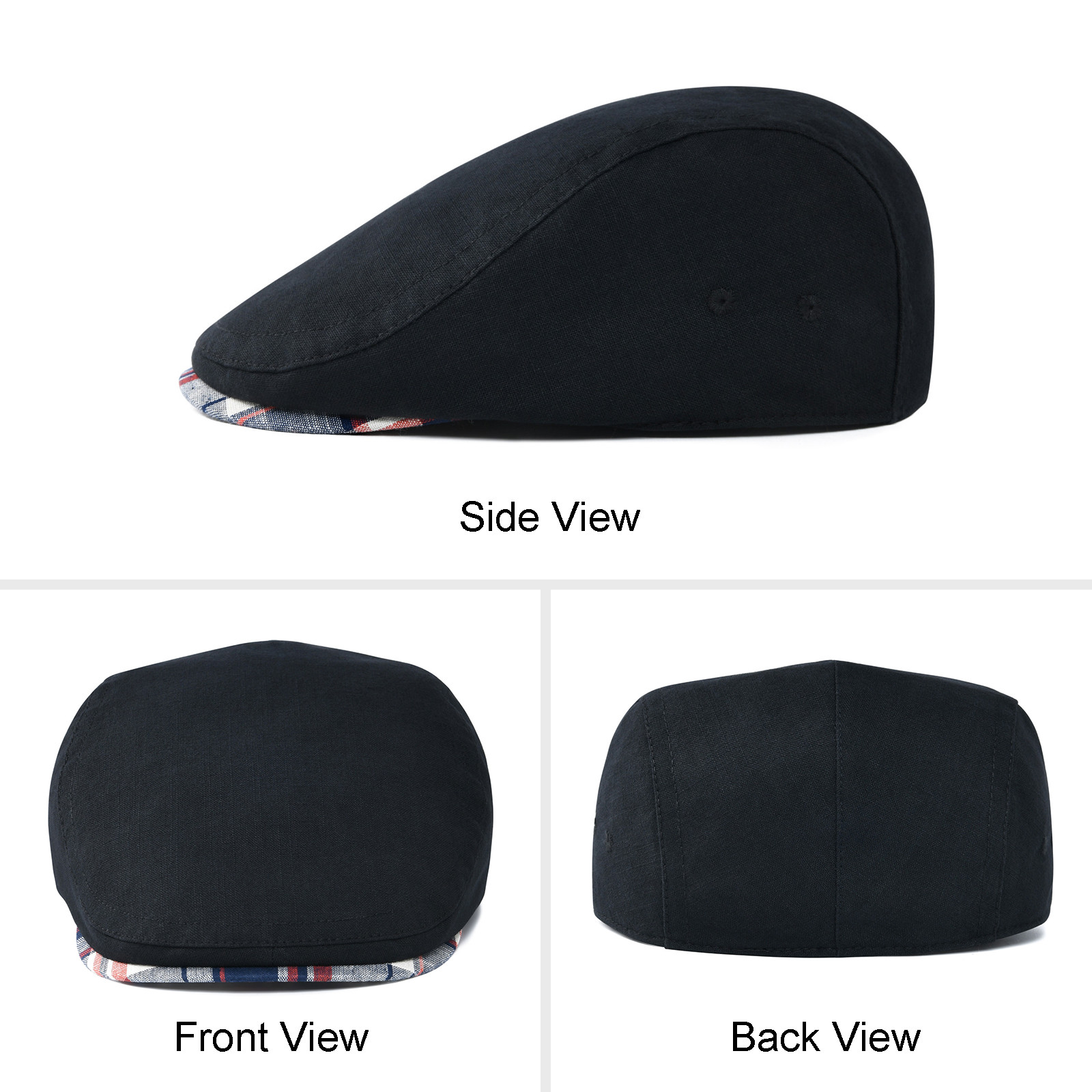 Jangoul Mens Flat Cap Soft Vintage Linen Hats Casu... – Grandado