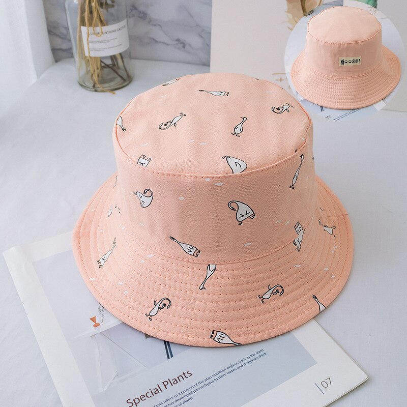 Cartoon Leuke Pinguïn Gedrukt Emmer Hoed Koreaanse... – Grandado