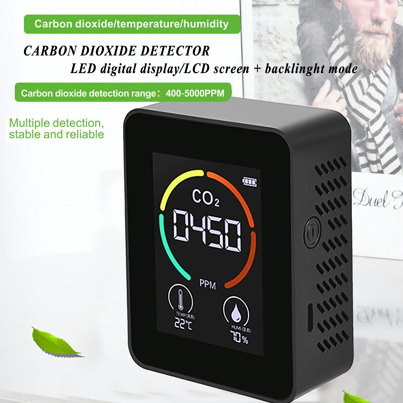 Air Pollution Detector TVOC Tester Semiconductor D... – Grandado