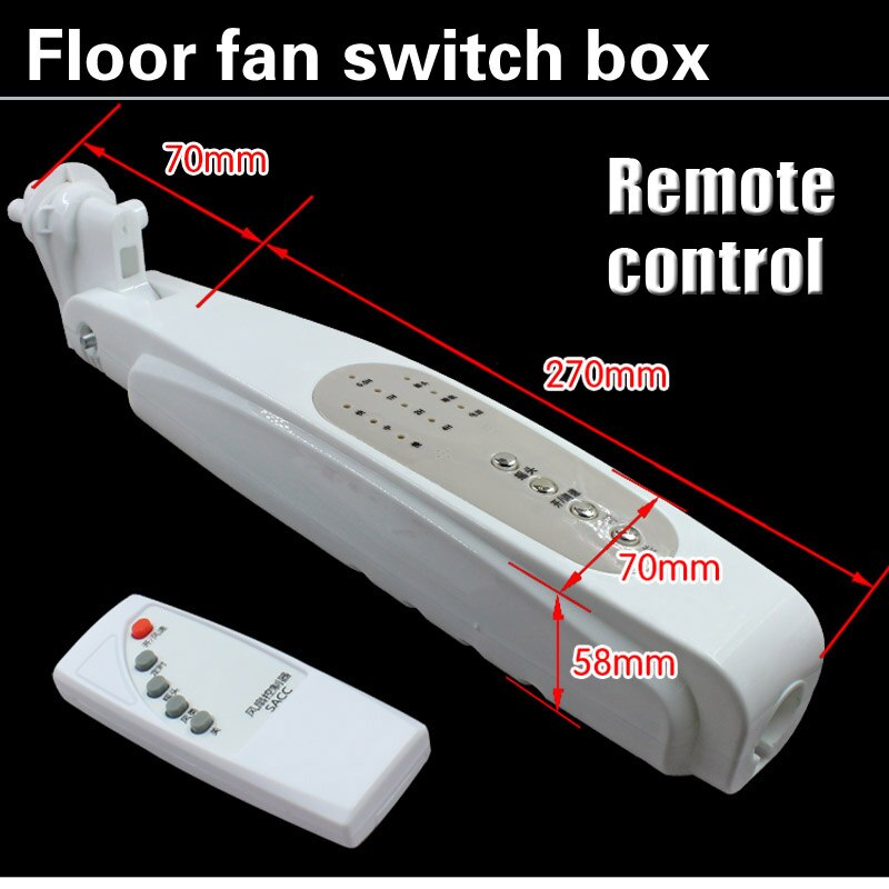 Remote control fan junction box computer type floo... – Vicedeal