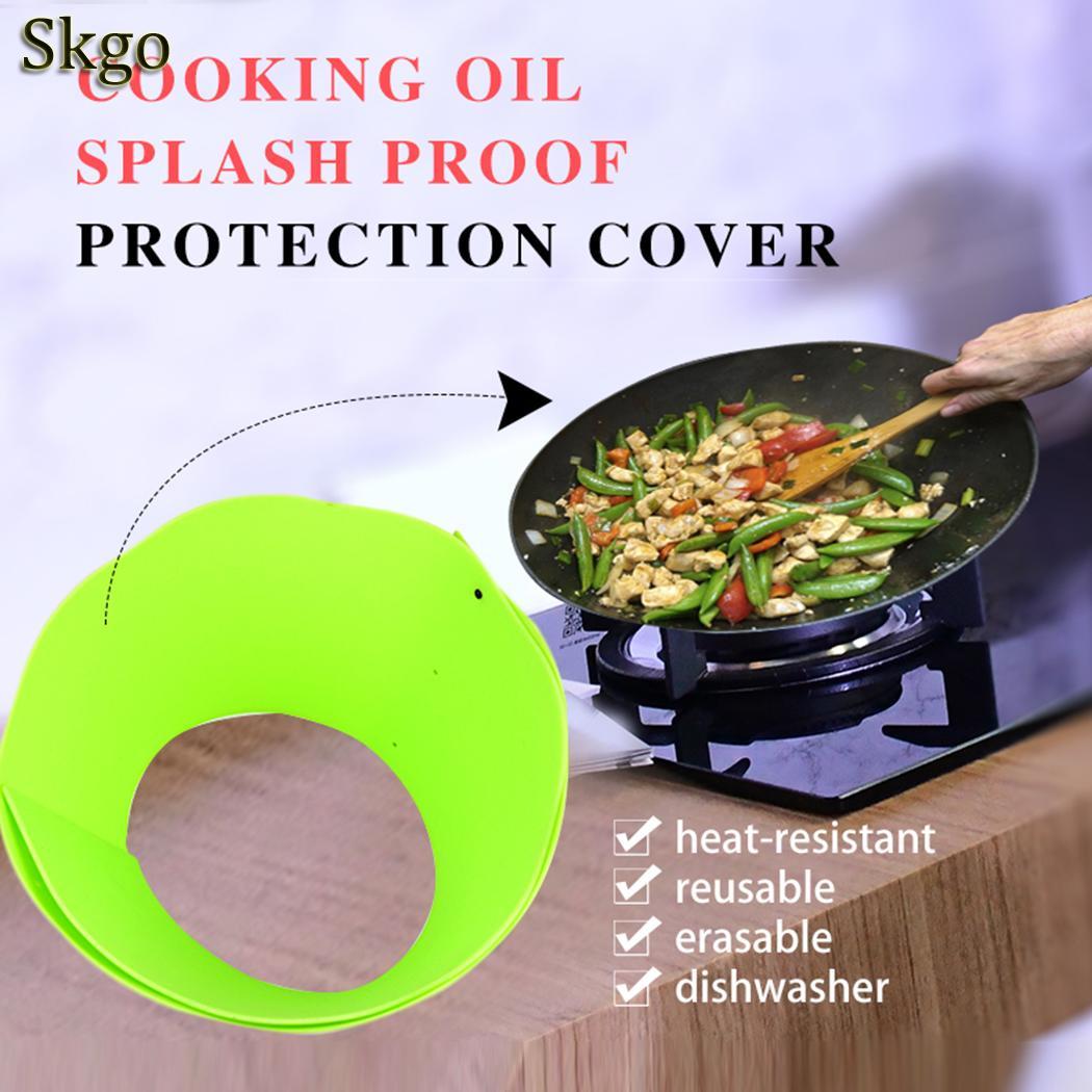 Silicone Pot Anti Splashing Guard Wall Cooking Oil... – Grandado