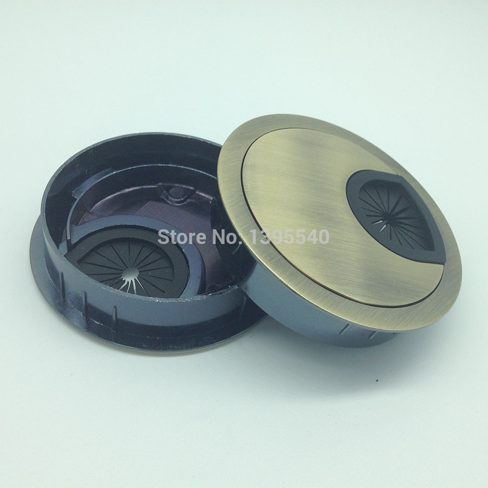 60mm Computer desk line hole cover Grommet Desk Ta... – Vicedeal