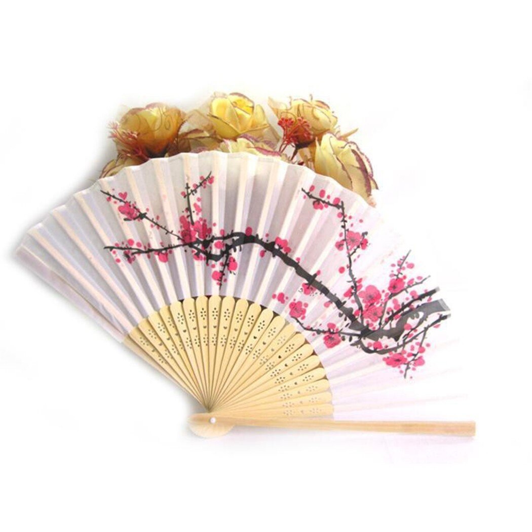 Vintage Bamboo Folding Fans Feng Shui Ink Painting... – Vicedeal