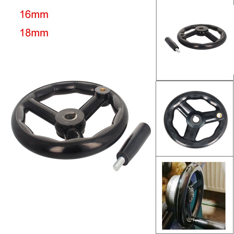 3 Spoked Hand Wiel 16 Mm/18 Mm Gat Diameter Pp/Bak... – Grandado