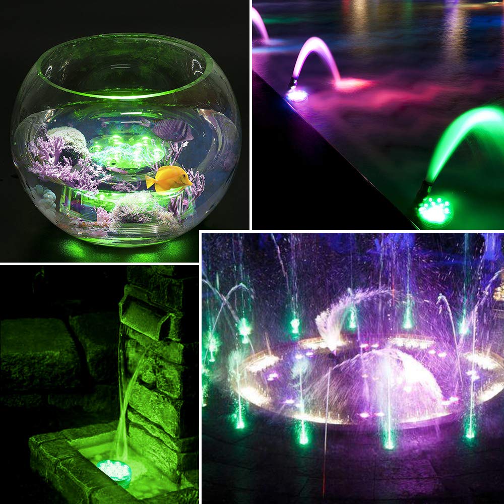 Underwater Led Light Submersible LED Light With Re... – Grandado