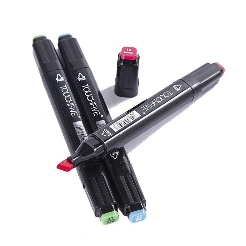 TOUCHFIVE 168 Color Animation Marker Pen Set Drawi... – Grandado