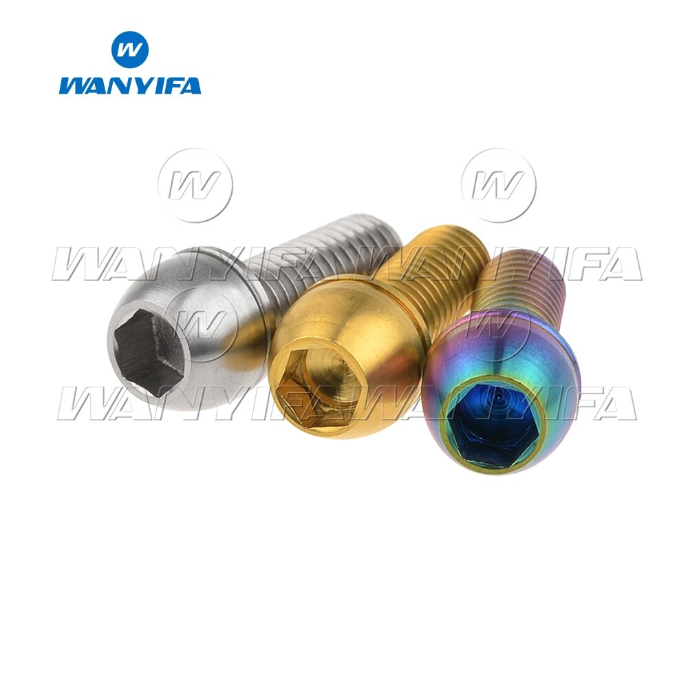 Ti Titanium M6x18 20 Mm Allen Hex Ronde Kop Bouten... – Grandado