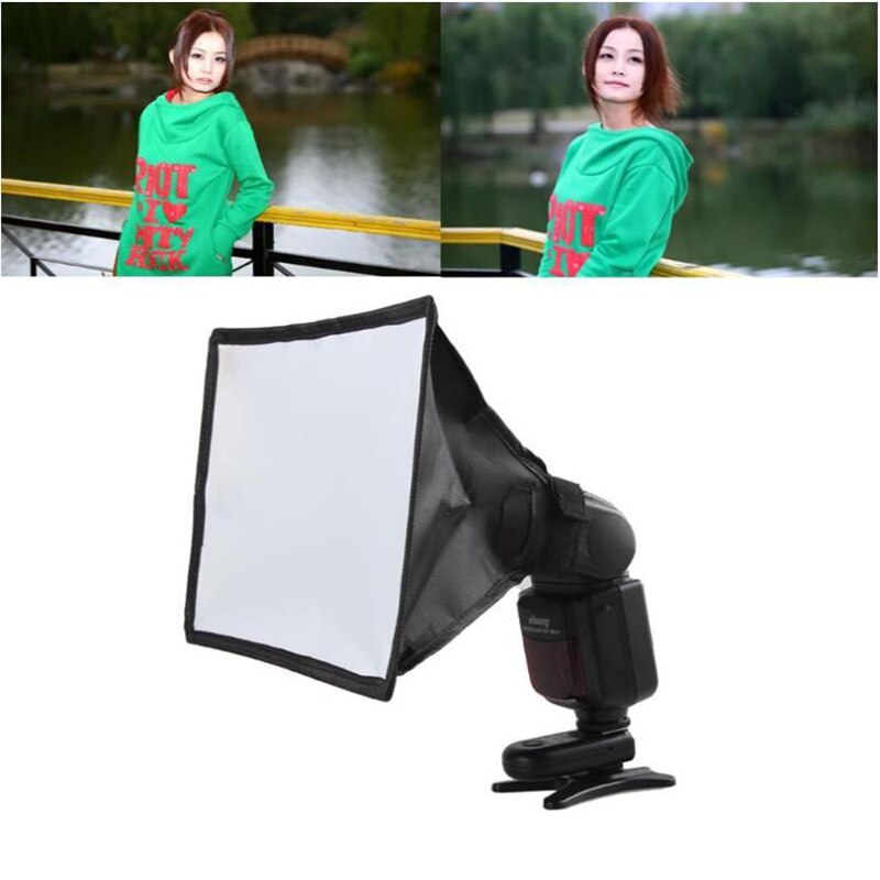 Silver Reflector Flash Diffuser Softbox Mini Photo... – Vicedeal