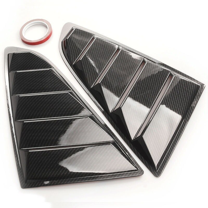 1Set Car Rear Louvers Quarter Window Scoops Spoile... – Vicedeal
