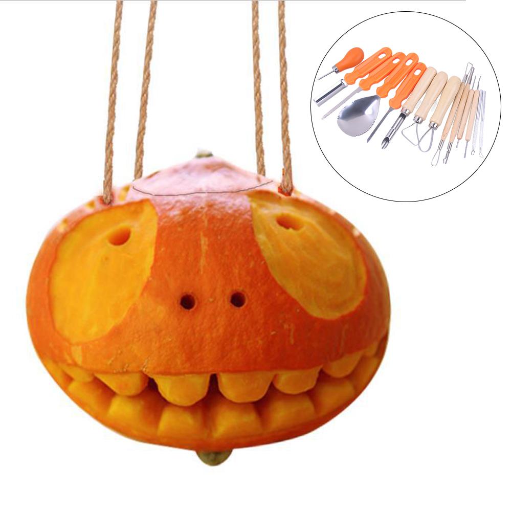 14Pcs Pumpkin Carving Tool Kit Easily Carve Sculpt... – Vicedeal