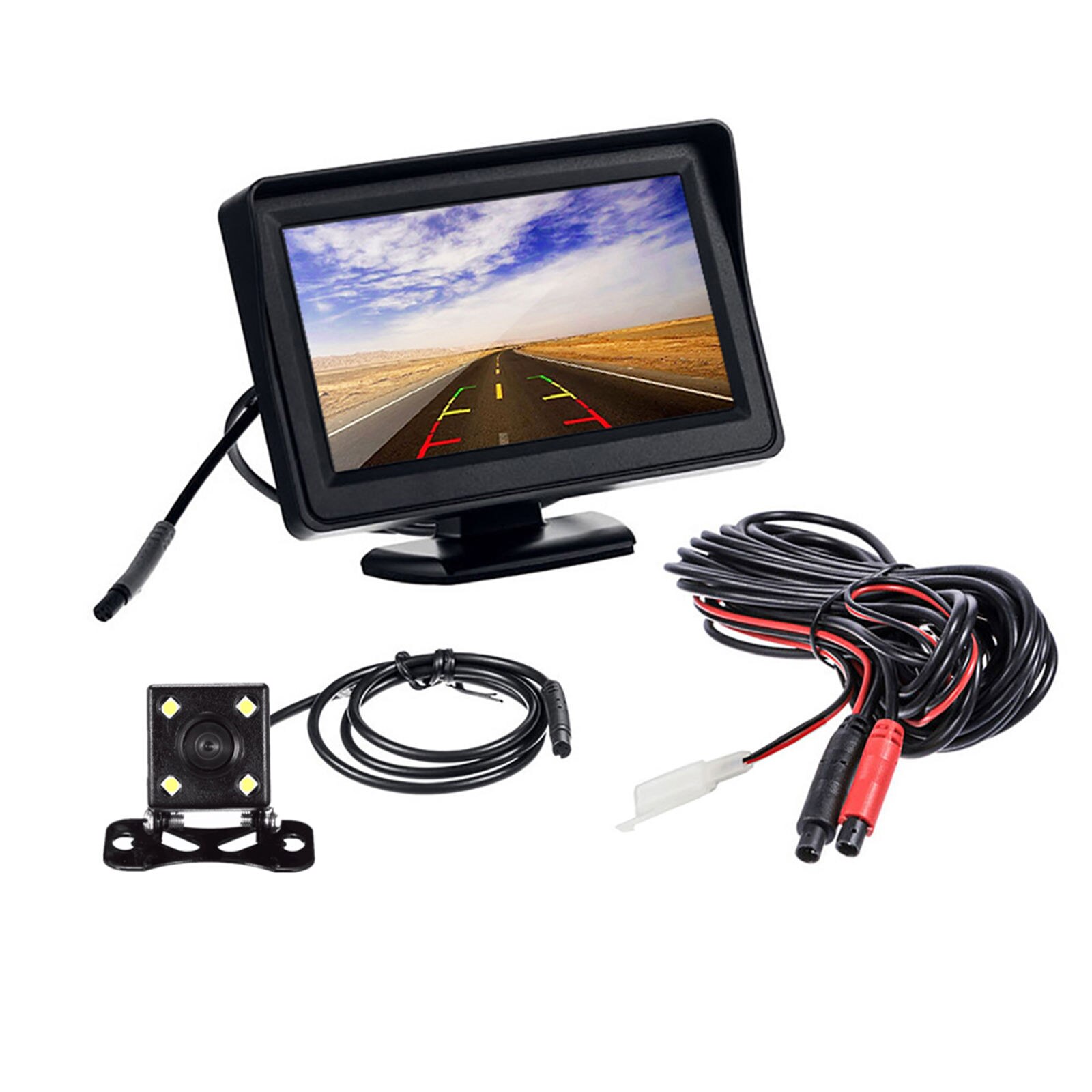 Car 4 LED Reverse Camera with 5" Monitor Kit ... – Grandado