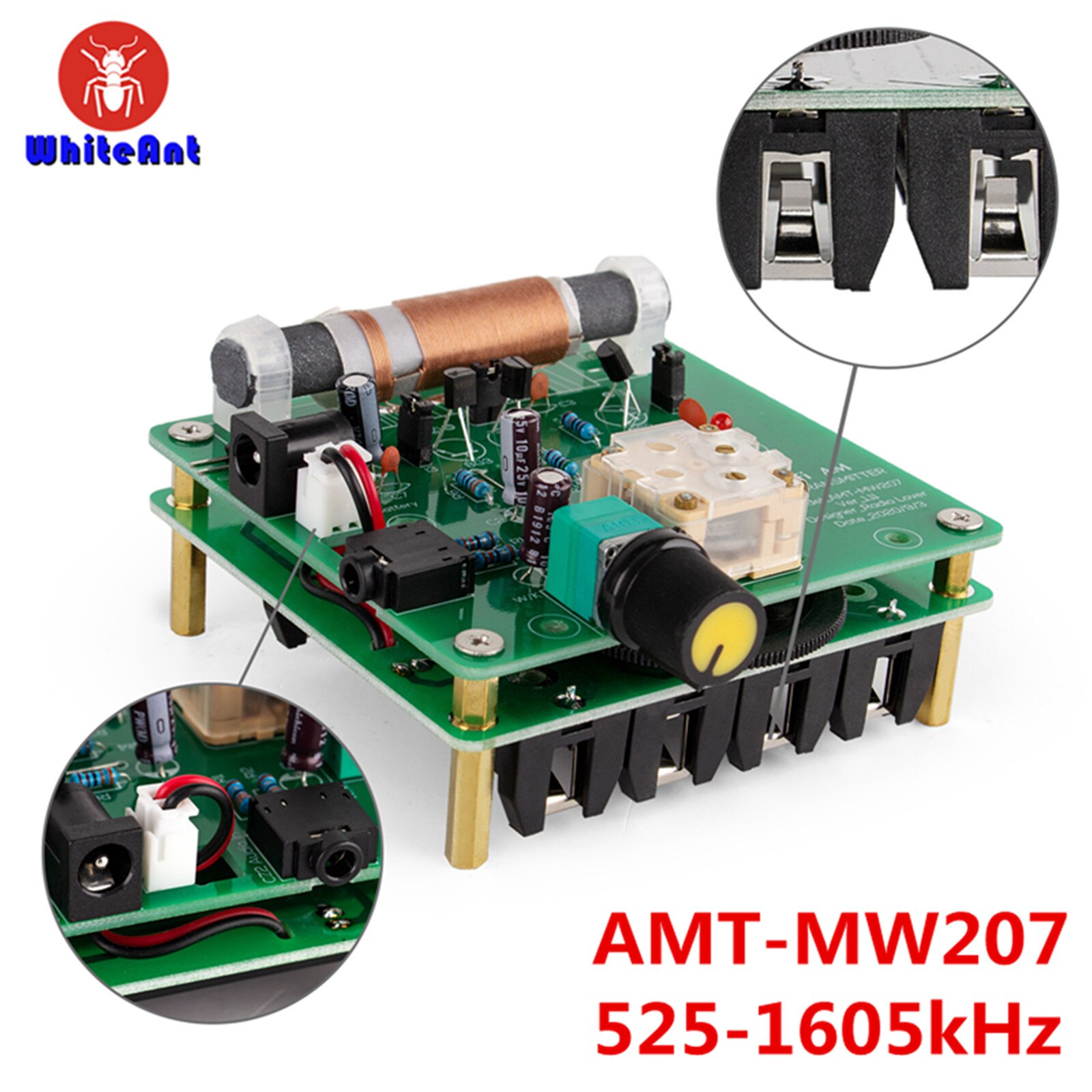 Medium Wave Zender AMT-MW207 525 ~ 1605Khz Voor Fm... – Vicedeal