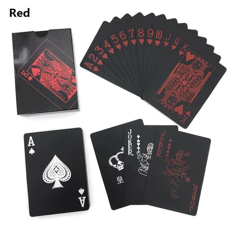 PVC Waterproof Playing Cards Poker Cards Poker Gam... – Grandado