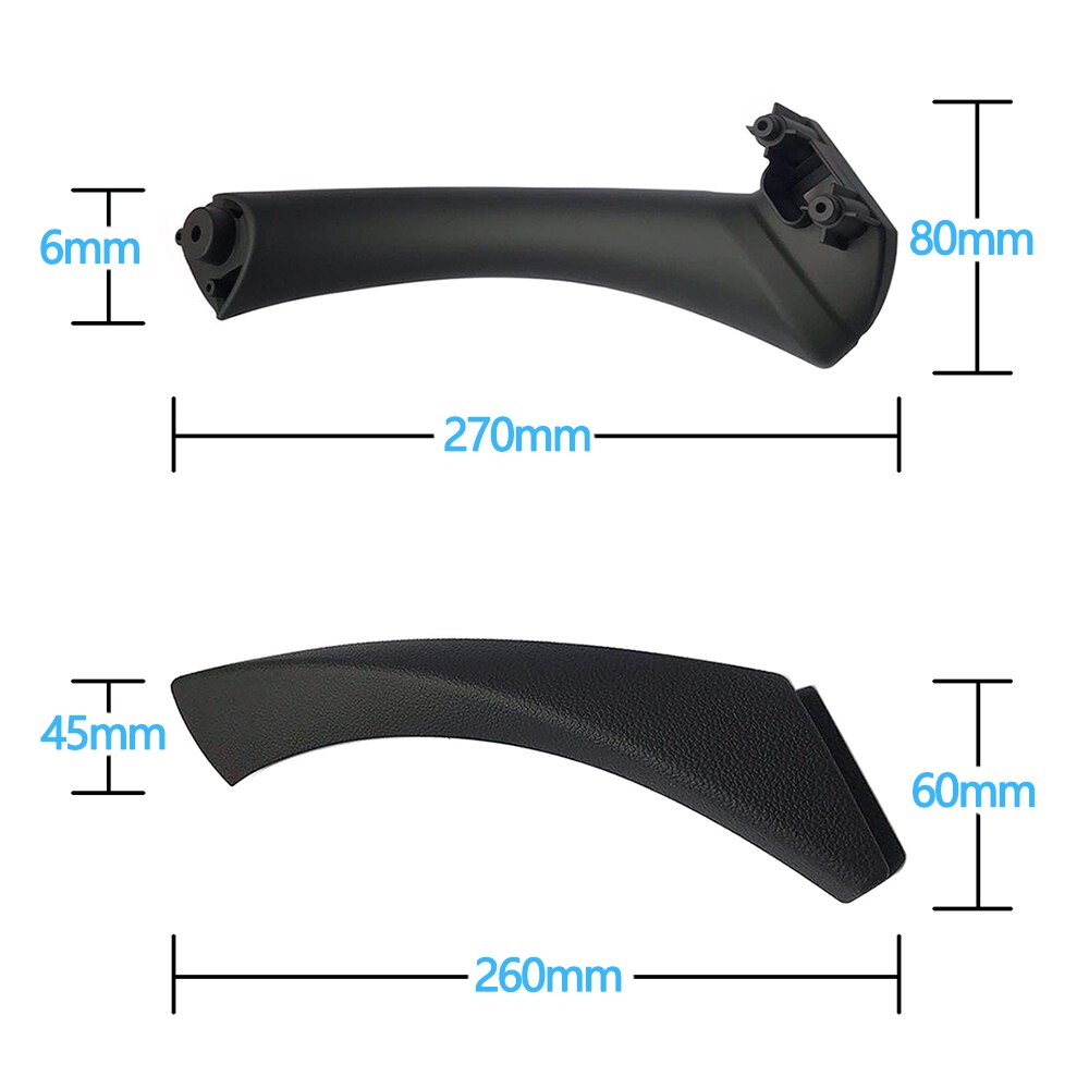 Left Right Interior Door Inside Handle with Handle... – Vicedeal