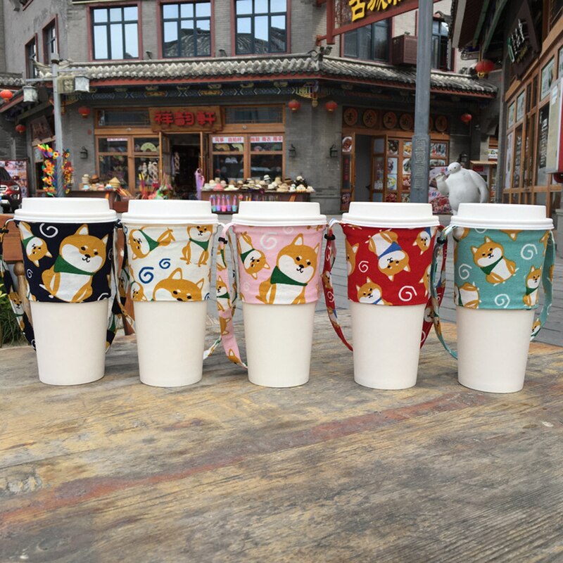 Beverage Cup Cover Mug Sleeve Wrap Coffee Hand Sha... – Grandado