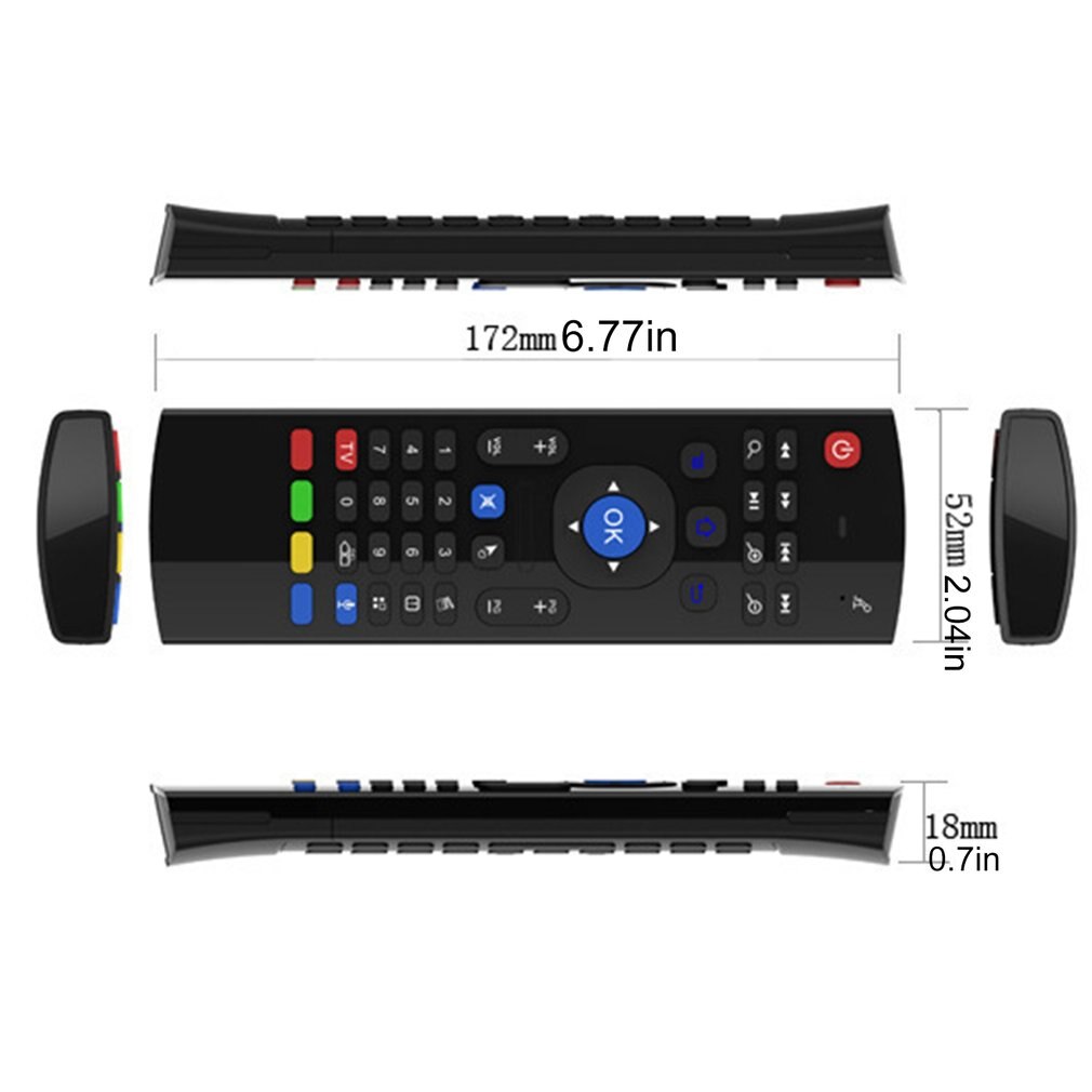 Universal 2.4g trådløs luftmus mus gyro talekontro... – Grandado