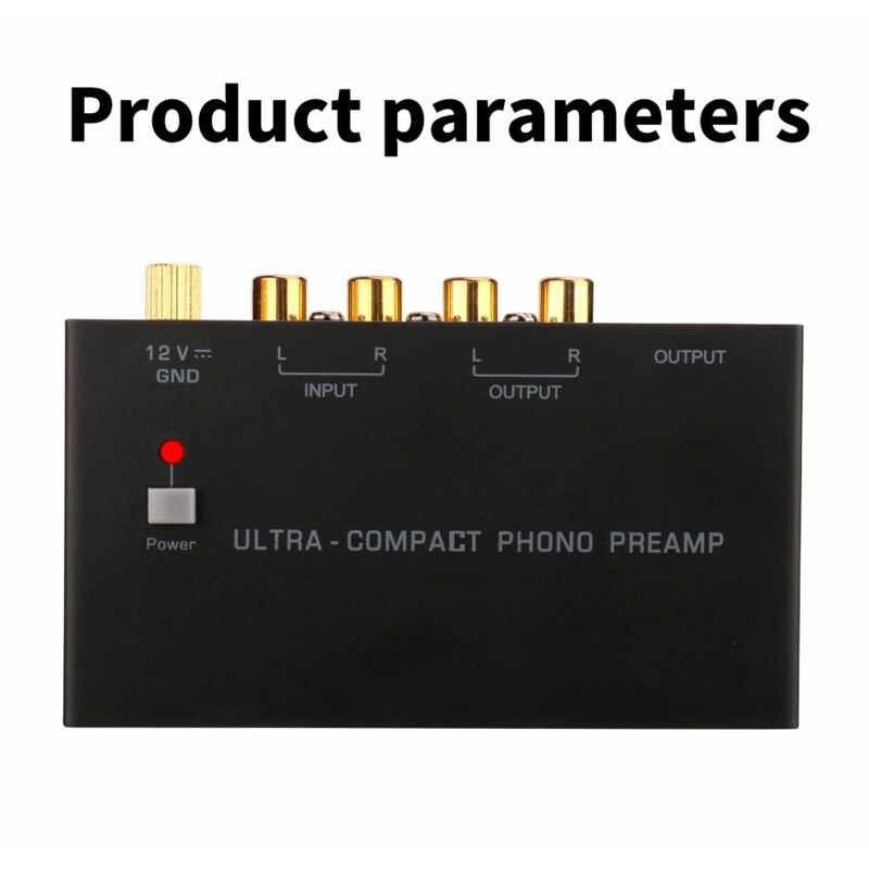 Phono Preamp Turntable Preamplifier Amplified RCA ... – Grandado