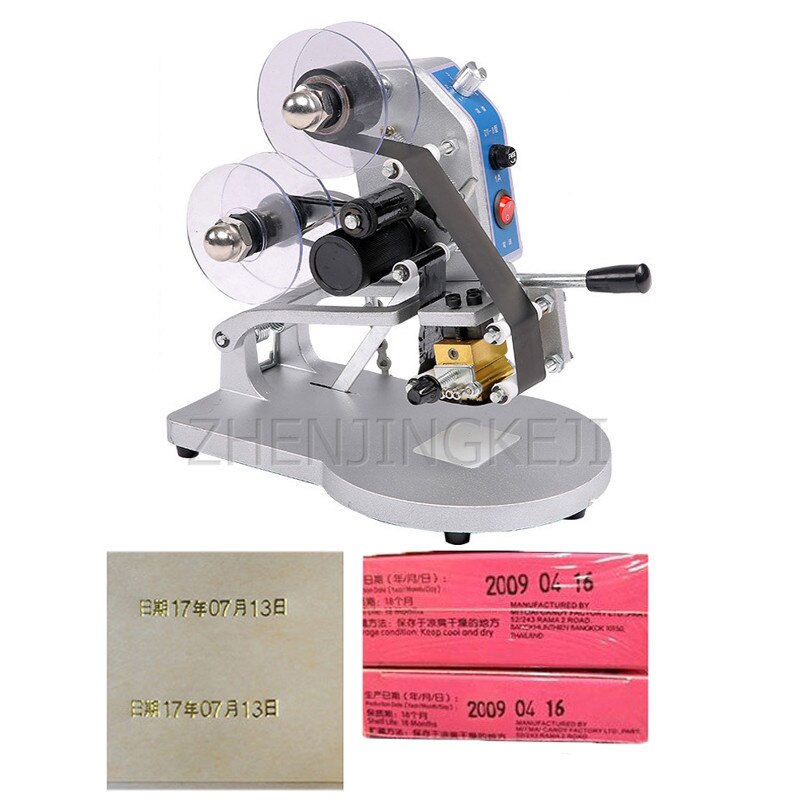 Manual Ribbon Coding Machine Hand Press Direct Hea... – Grandado