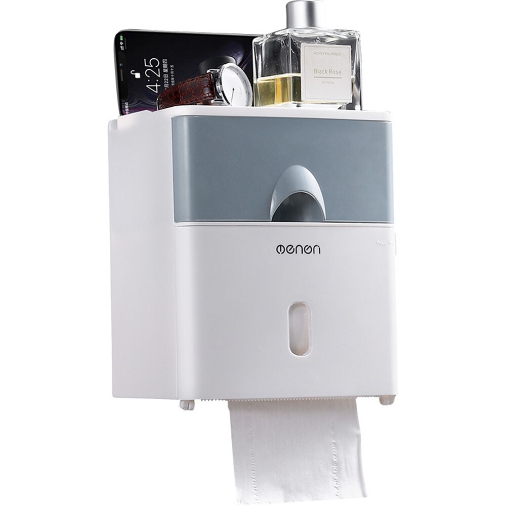 Toilet Tissue Box Bathroom Paper Holder with Stora... – Vicedeal