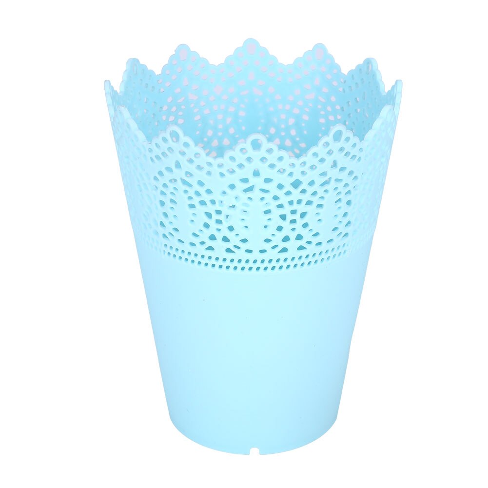 1Pc Kant Plant Vaas Pot Roze/Wit/Blauw/Paars Plast... – Grandado