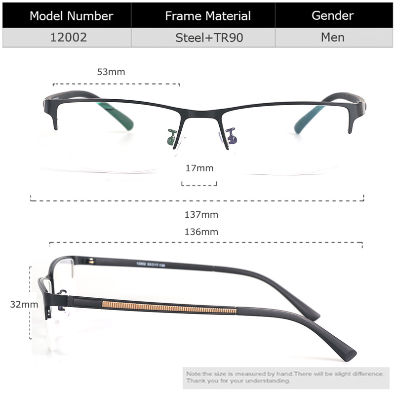 Bellcaca Spectacle Frame Men Eyeglasses Nerd Compu... – Grandado