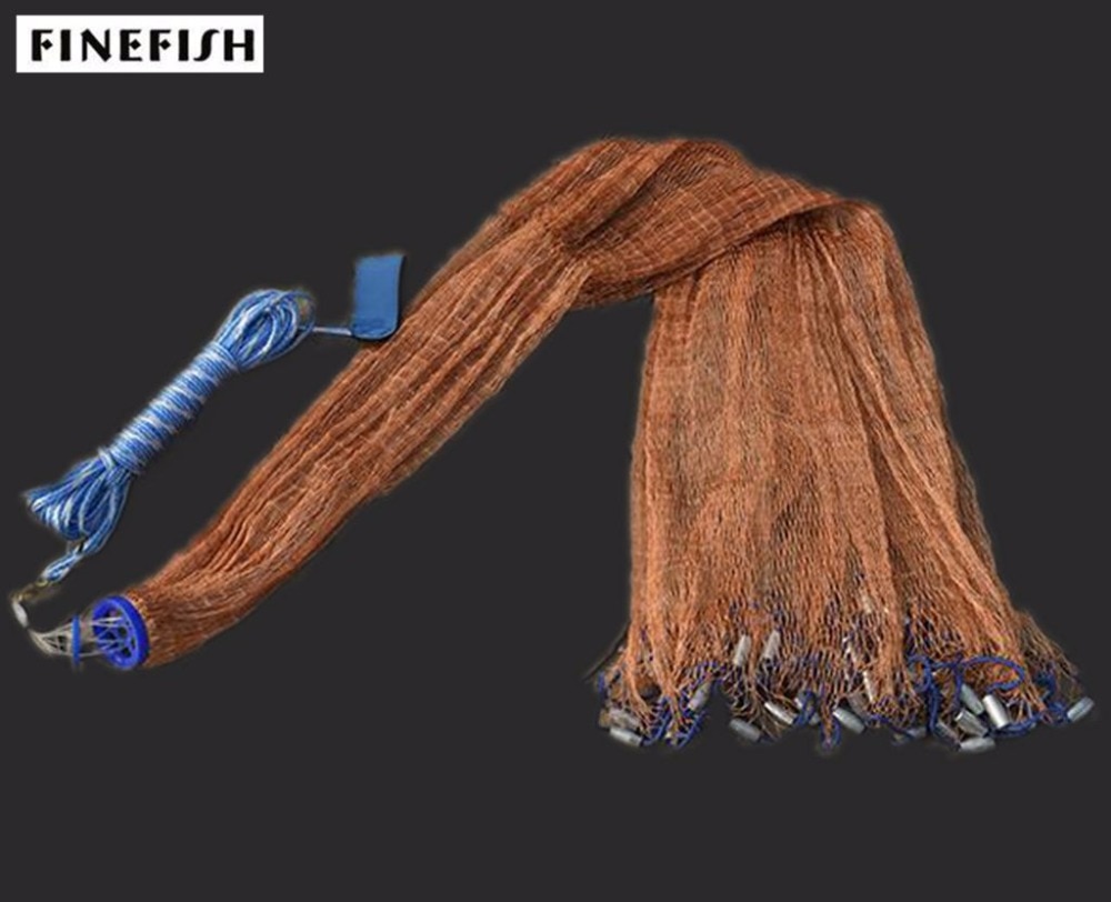 Finefish catch fishing net fly hand throw network ... – Grandado