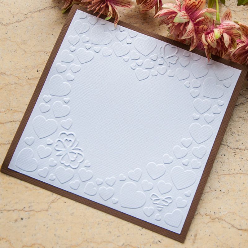 Plastic Embossing Folder Template DIY Scrapbook Ph... – Vicedeal