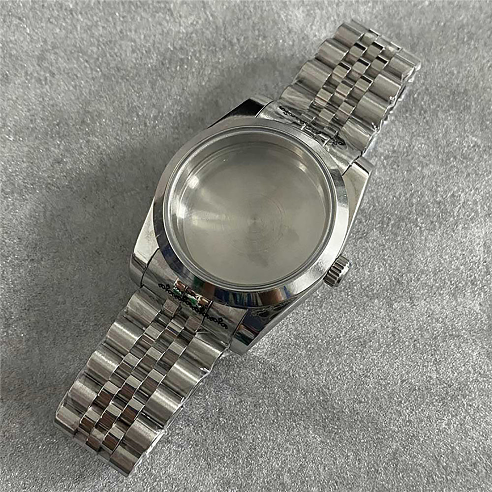 Watch Case + Strap Sapphire Glass Stainless Steel ... – Grandado