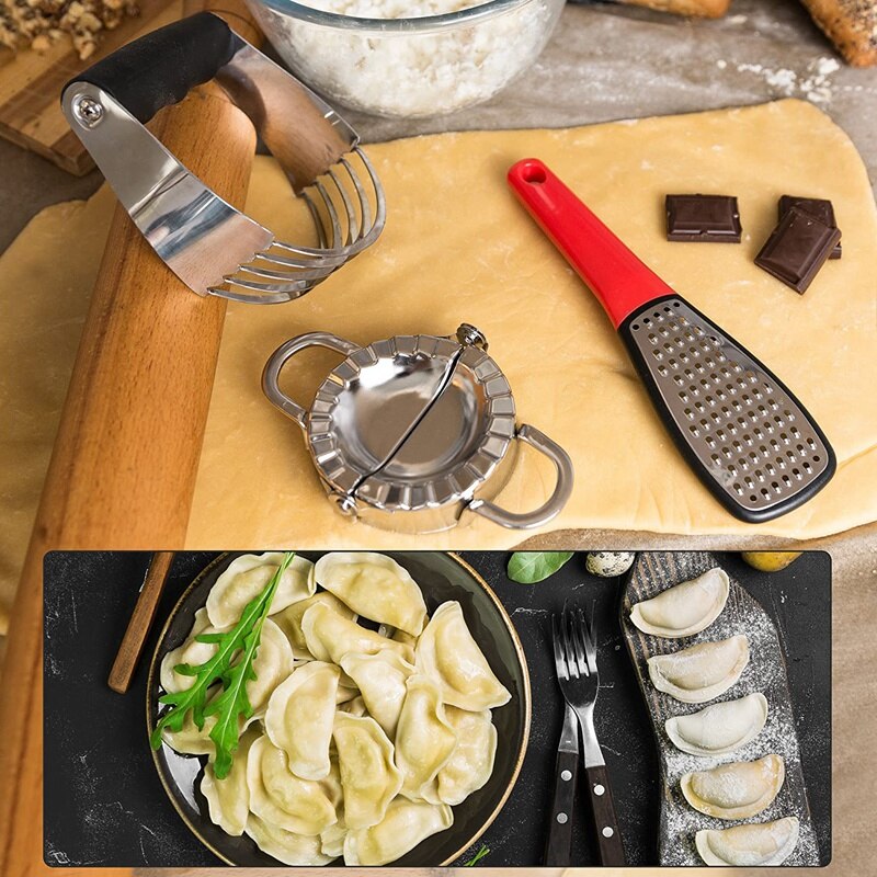 Pastry Cutter Set - Dough Blender and Biscuit Cutt... – Grandado