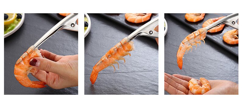 Stainless Steel Prawn Peeler Shrimp Deveiner Peel ... – Grandado