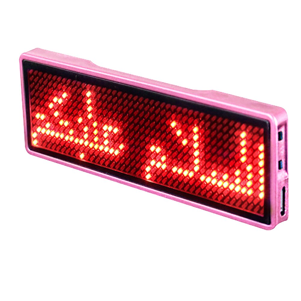 Scrolling Badge Digital Programmable Message Sign ... – Grandado