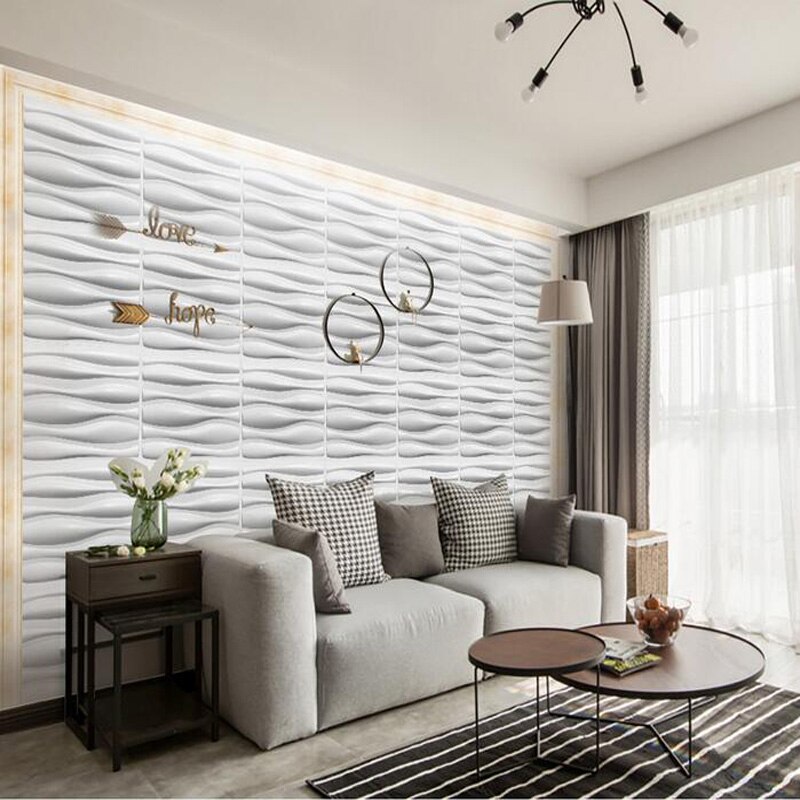 PVC three-dimensional board background wall concav... – Vicedeal