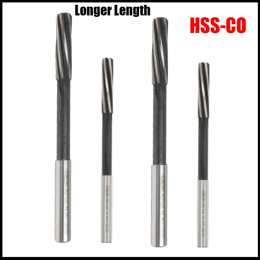 8Mm 10Mm 12Mm Snijden Dia HSS-CO 6 Fluiten H7 Lang... – Grandado