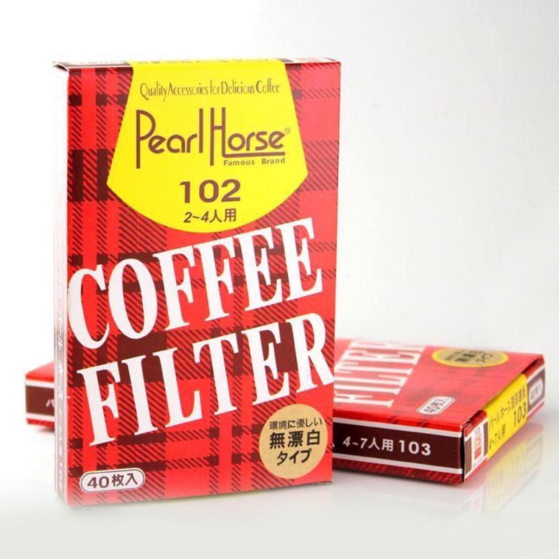 100 Pack Wooden Hand Drip Paper Coffee Filter Coff... – Vicedeal