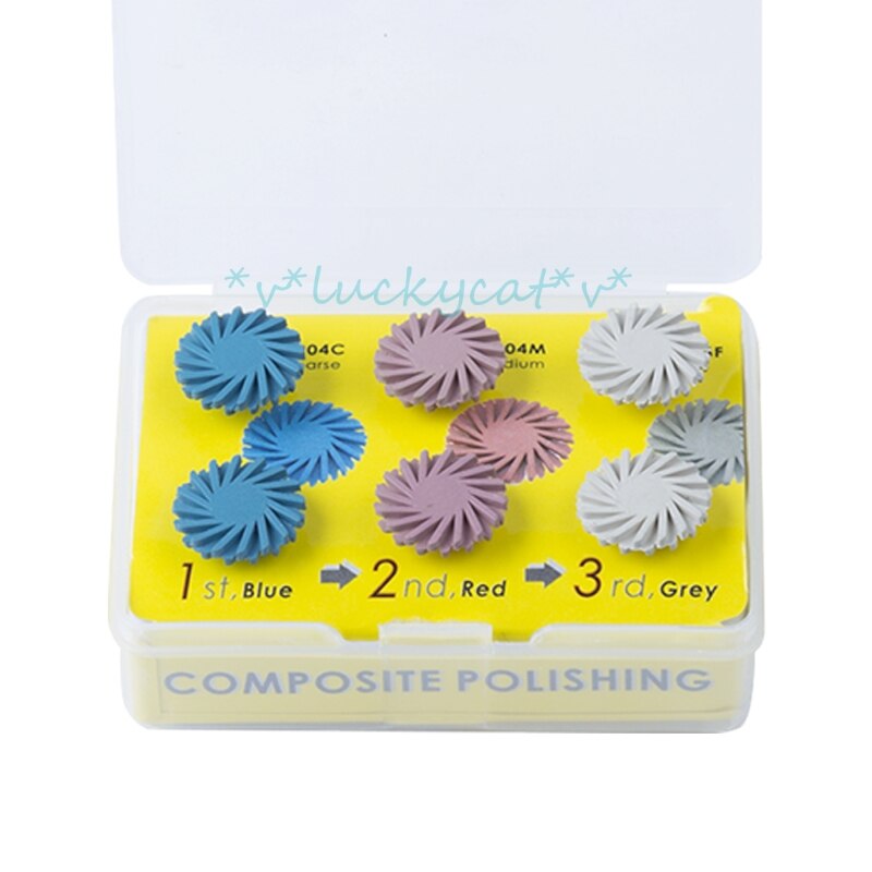 6pcs/Box Dental Lab Composite Polishing Resin Disc... – Vicedeal