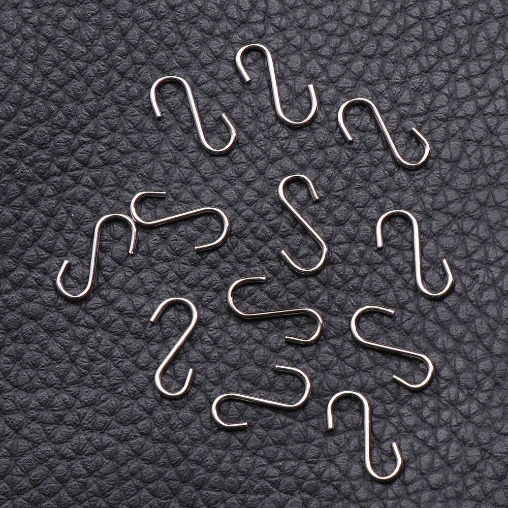 100PCS DIY Mini S-shaped Hooks Sturdy S-shaped Hoo... – Grandado