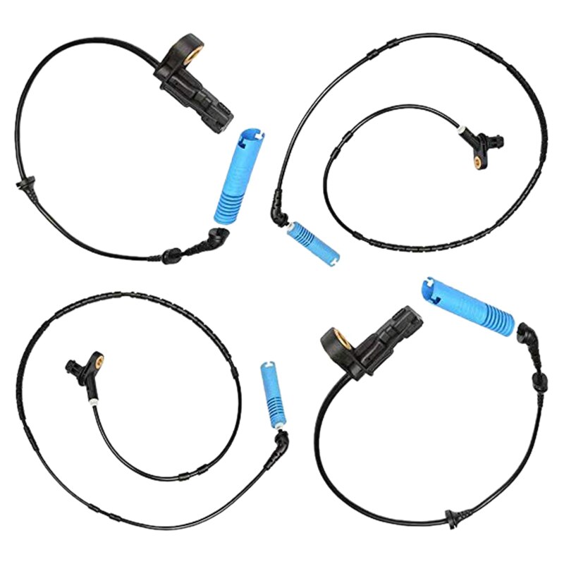 4Pcs Front+Rear Car Wheel Speed Sensor for BMW E46... – Vicedeal