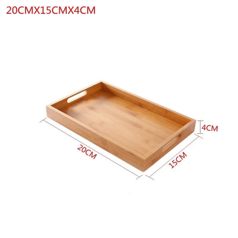 Bamboo Gongfu Tea Tray Food Snack Tea Coffee Cockt... – Grandado