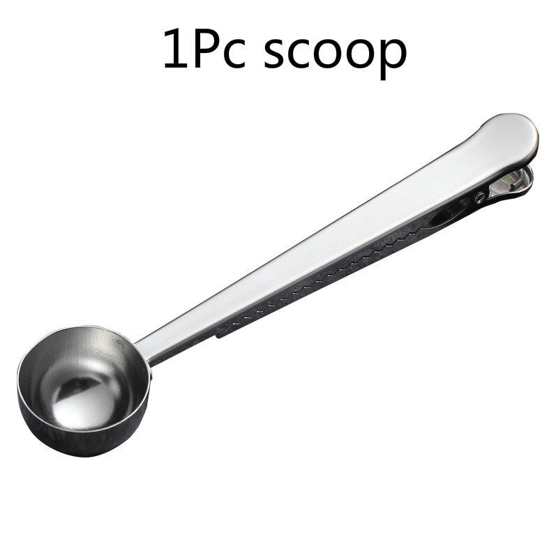 Two-in-one Stainless Steel Coffee Spoon With Bag C... – Grandado