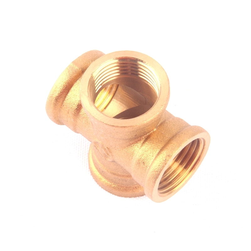 1 pc 1/2 Inch Binnendraad Koper Cross Fitting Thui... – Grandado