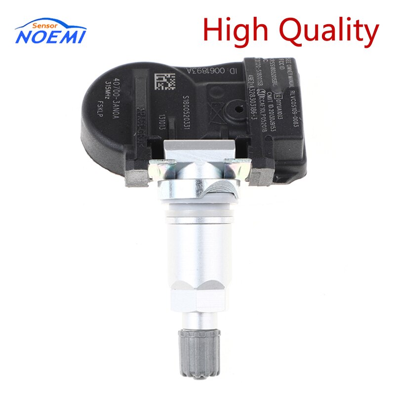 Yaopei 40700-3AN0A 407003AN0A Tpms Bandenspanning ... – Grandado