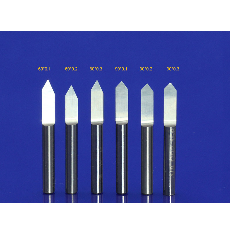 10Pcs 3.175mm Tungsten Bit V Shape Carbide PCB Eng... – Vicedeal