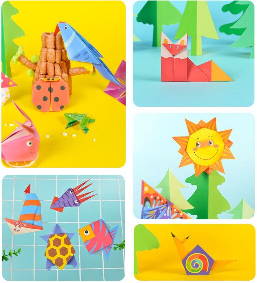 Fun Material DIY Making Origami Toys Children'... – Vicedeal