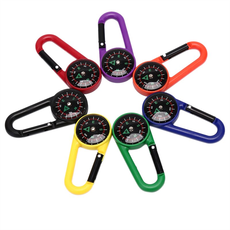 1pc portable carabiner compass 7x3cm multifunction... – Grandado