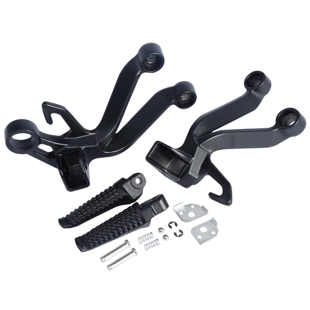 Aluminum Rear Passenger FootPegs Footrest Bracket ... – Grandado
